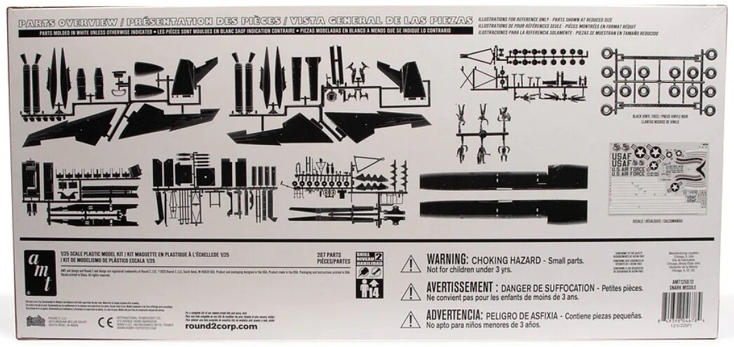 Snark Missile -- Plastic Model Missile -- 1-48 Scale -- #1250 pictures ...
