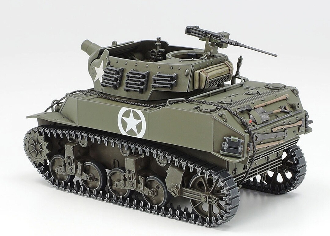 U.S. Howitzer Motor Carriage M8 -- Plastic Model Howitzer -- 1/48 Scale ...