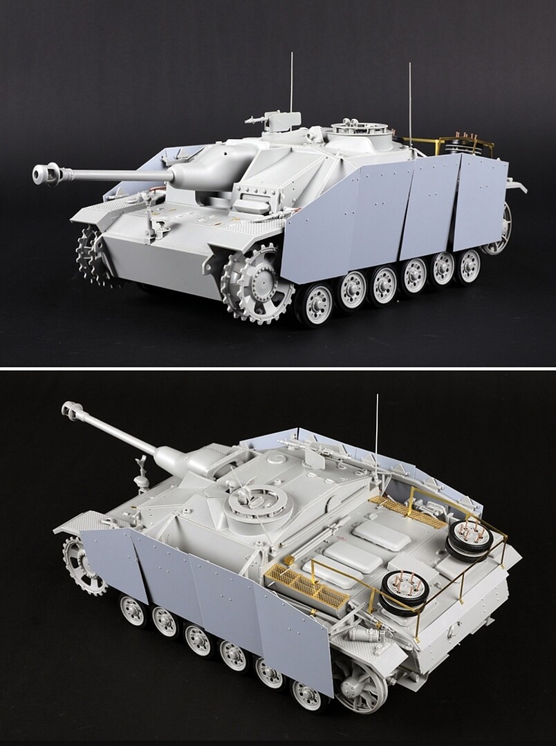 Stug III Ausf G Late Production -- Plastic Model Tank -- 1/16 Scale ...