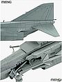 Meng F4E Phantom II Fighter Plastic Model Airplane Kit 1/48 Scale #ls17