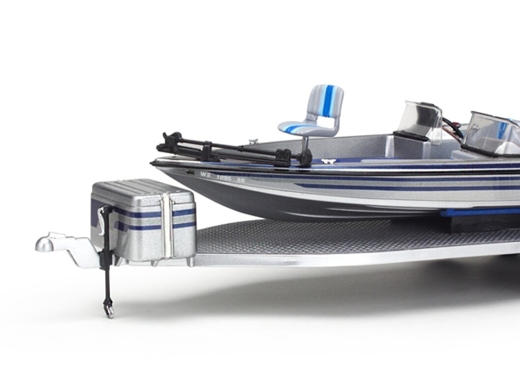 Gone Fishing 1980 Ford Bronco w/Bass Boat/Trailer -- Plastic Model Car ...