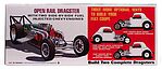 AMT Fiat Double Dragster Plastic Model Car Vehicle Kit 1/25 Scale #1380