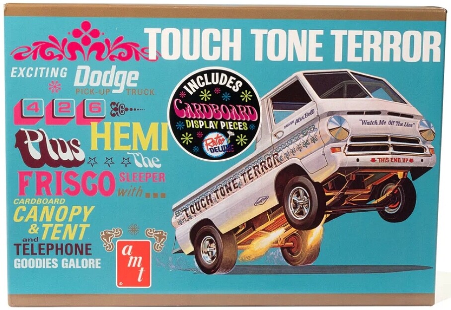 1966 Dodge A100 Pickup Truck ''Touch Tone Terror'' -- Plastic Model ...