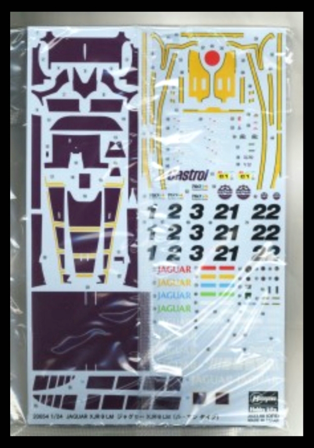 Jaguar XJ9 LM Le Mans 24hr Winner 198 -- Plastic Model Car Vehicle Kit ...