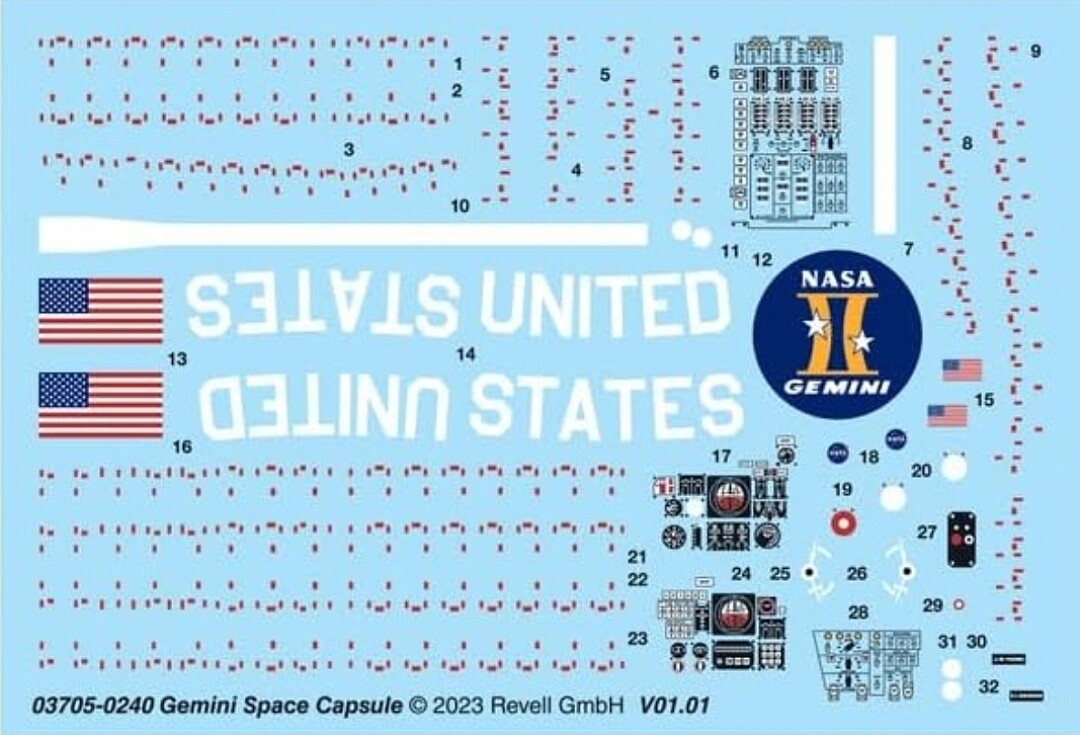 MegaHobby Gemini Space Capsule 60th 1-24 pictures by no.1silverback ...