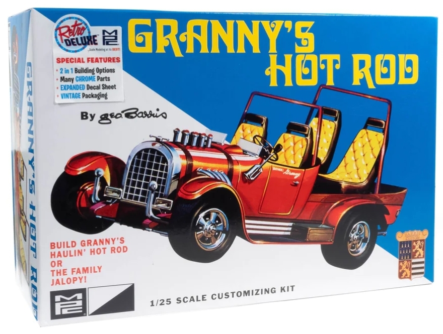 George Barris Granny's Hot Rod -- Plastic Model Car Kit -- 1/25 Scale ...