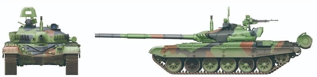 M-84A Yugoslavia Battle Tank 1-35 pictures by no.1silverback ( Mesa Az )