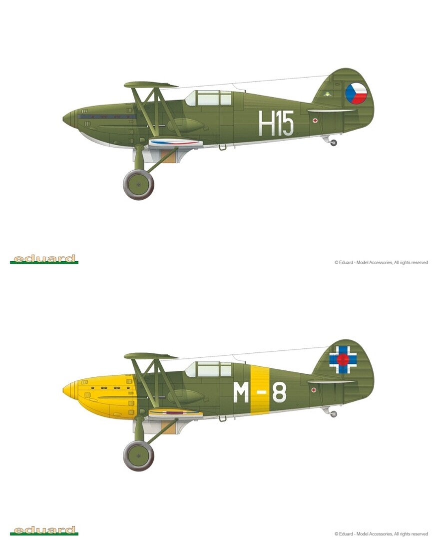 Avia Bk534 Aircraft (Prof-Pack) (D) -- Plastic Model Airplane Kit -- 1/ ...
