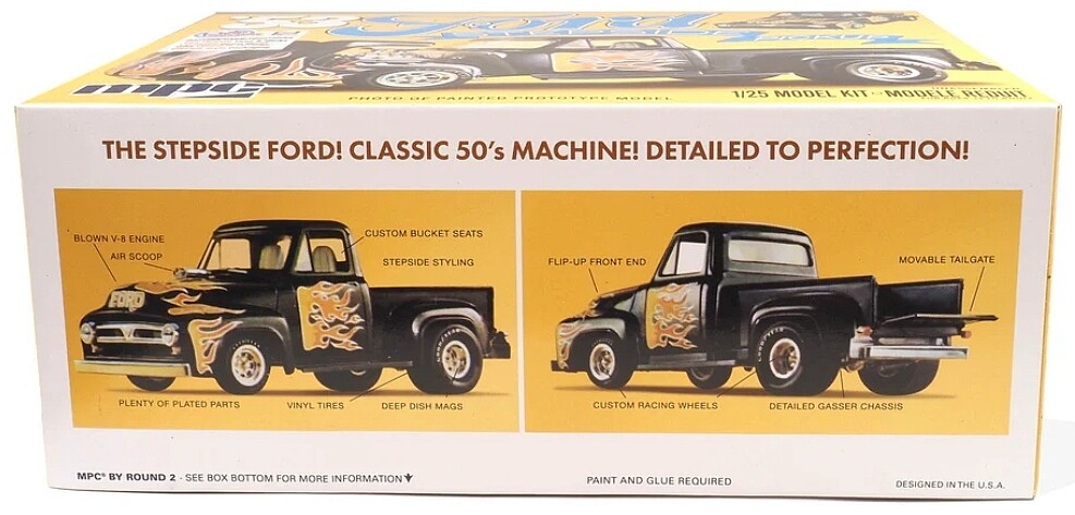 1953 Ford Stepside Pickup Truck with Flip-Nose -- Plastic Model Truck ...
