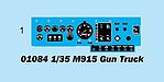 Trumpeter US M915 Army Gun Truck