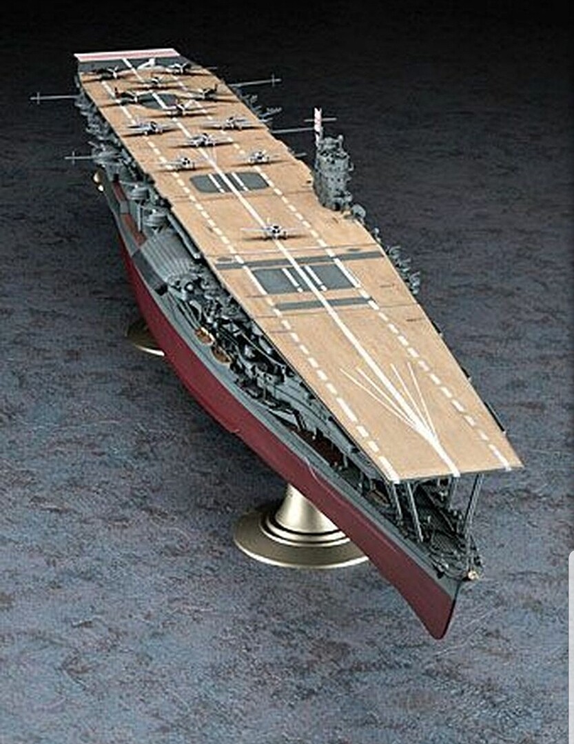 IJN Akagi Aircraft Carrier 1941 -- Plastic Model Aircraft Carrier Kit ...