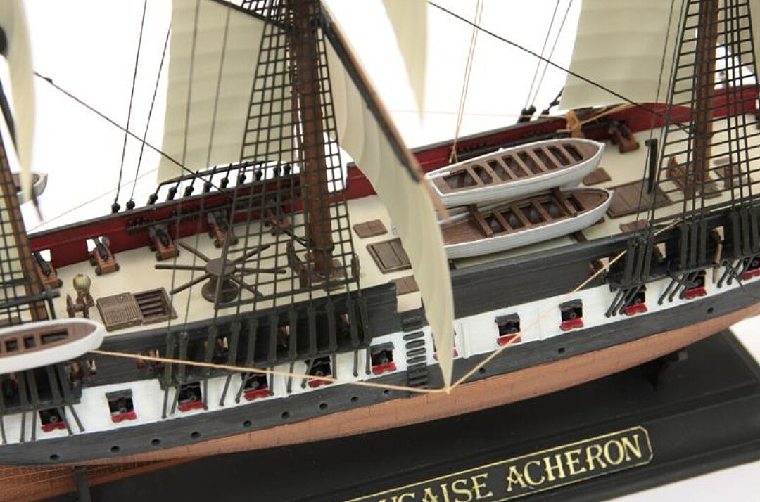 French Frigate Acheron -- 1/200 Scale -- Plastic Model Military Ship ...