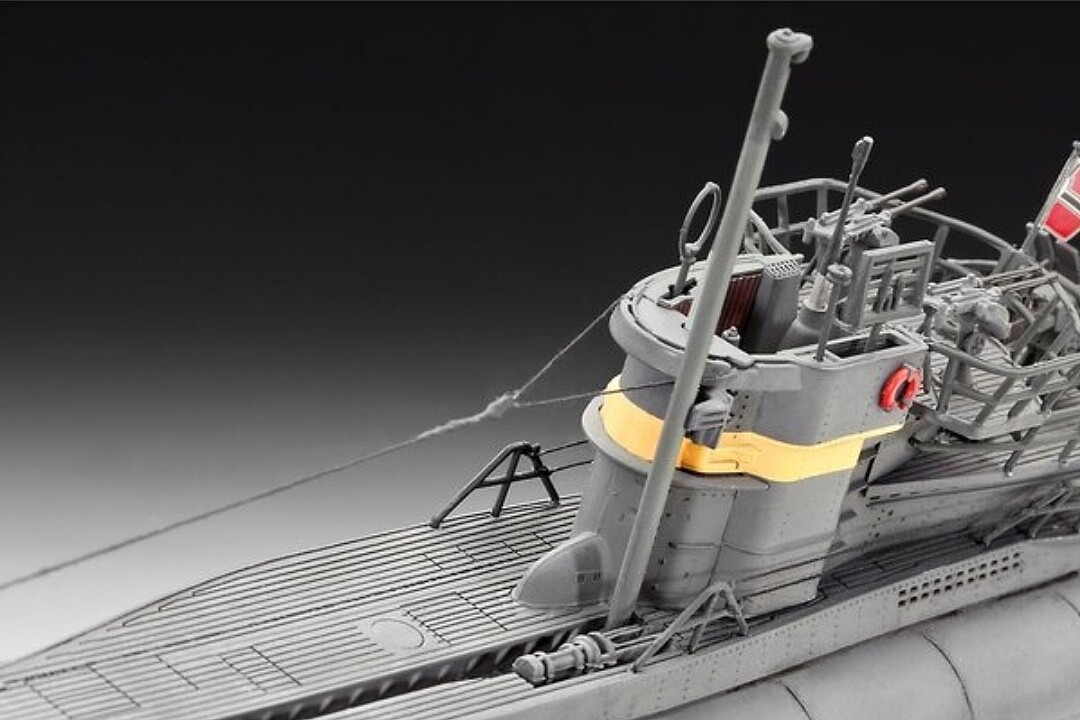 German U-Boat Type VIIC/41 Atlantic Version -- Plastic Model Military ...
