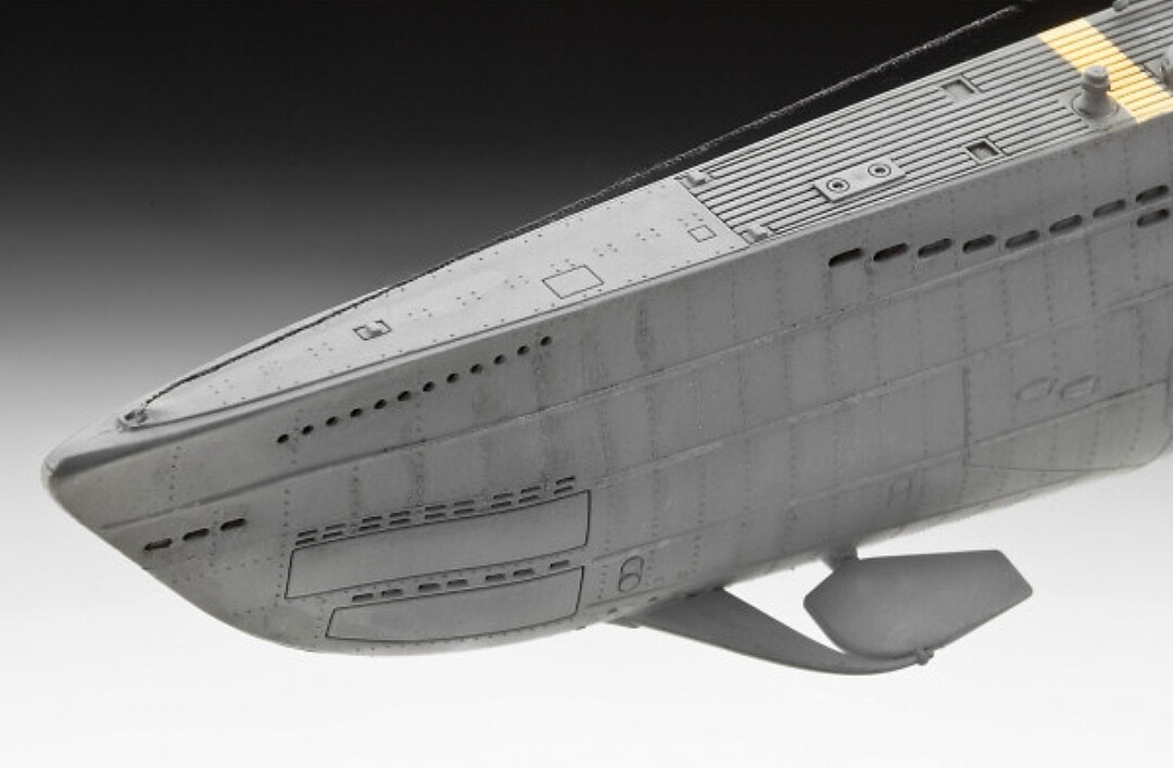 German U-Boat Type VIIC/41 Atlantic Version -- Plastic Model Military ...