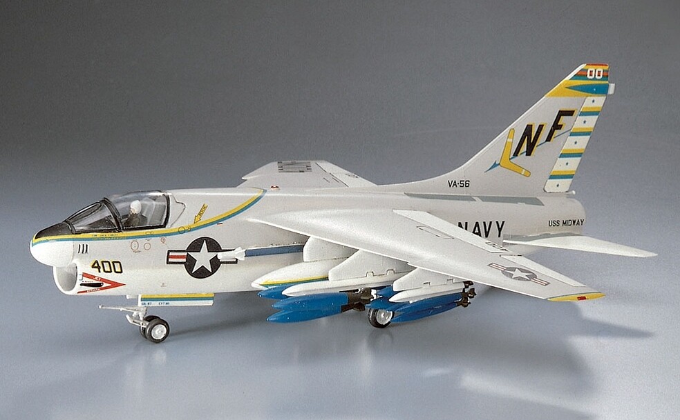 A7A Corsair II Aircraft -- Plastic Model Airplane Kit -- 1/72 Scale ...