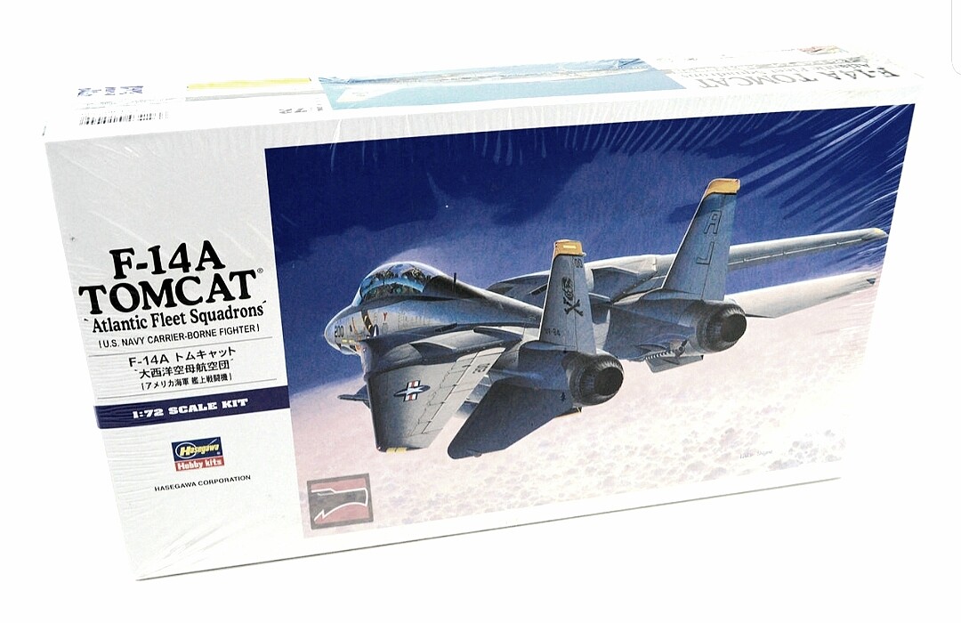 F-14A Tomcat (Atlantic F.S.) -- Plastic Model Airplane Kit -- 1/72 ...