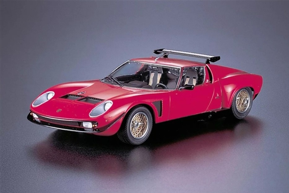 Lamborghini Jota SVR (1975) -- Plastic Model Car Kit -- 1/24 Scale ...