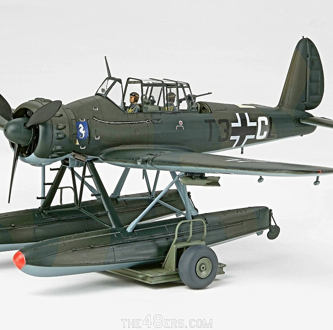 Arado Ar. 196A Plane Aircraft -- Plastic Model Airplane Kit -- 1/48 ...