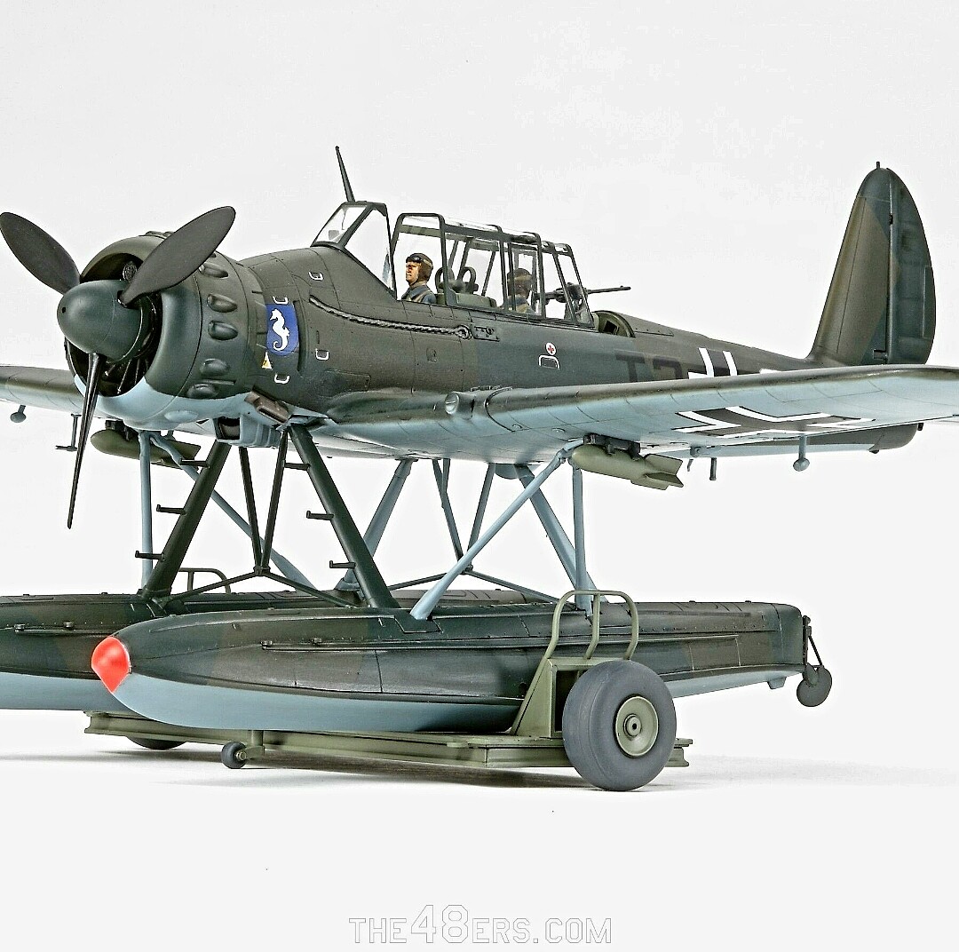 Arado Ar. 196A Plane Aircraft -- Plastic Model Airplane Kit -- 1/48 ...