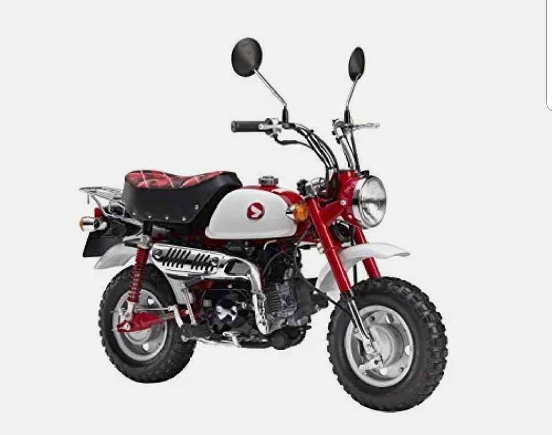 Honda Monkey Mini Bike -- Plastic Model Motorcycle Kit -- 1/12 Scale ...