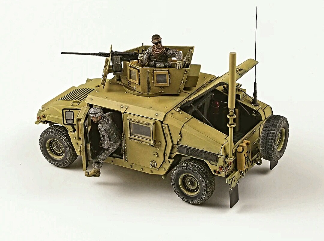 M1151 Enhanced Armament Carrier -- Plastic Model Military Vehicle Kit ...