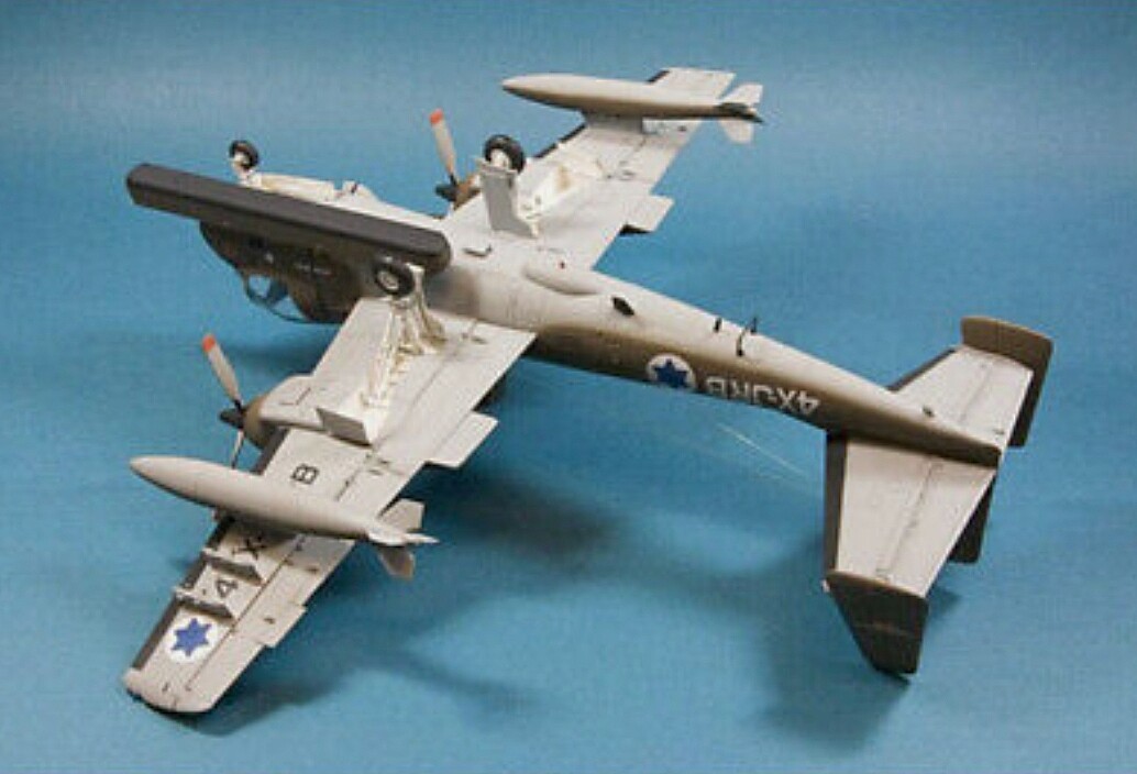 Grumman OV-1D Mohawk -- Plastic Model Airplane Kit -- 1/48 Scale -- # ...