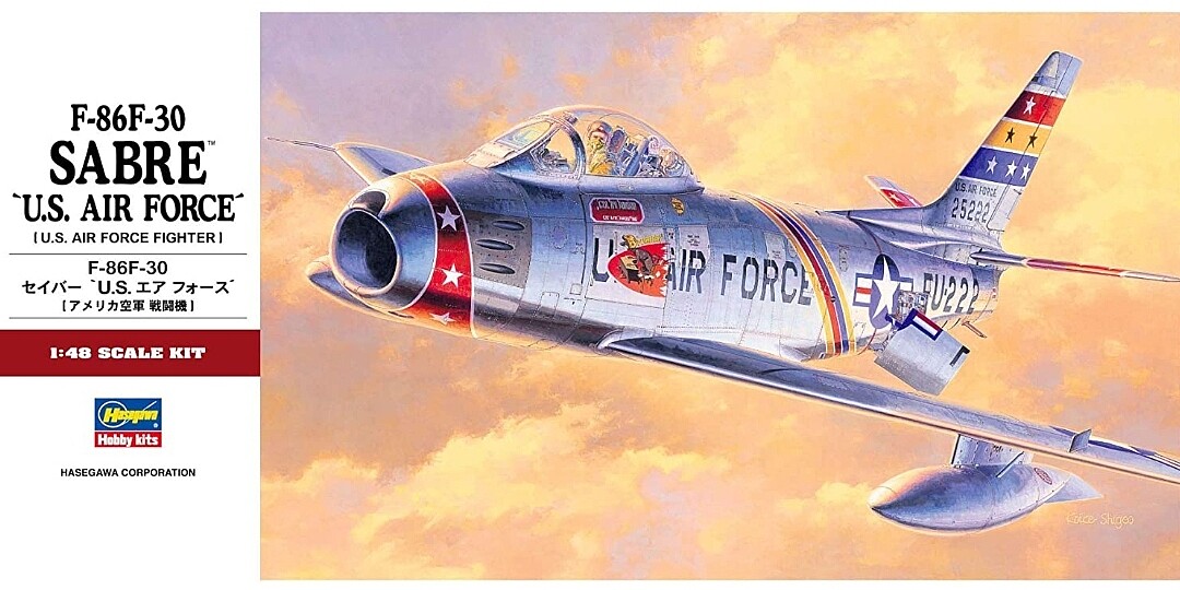 F-86F-30 Sabre USAF -- Plastic Model Airplane Kit -- 1/48 Scale ...