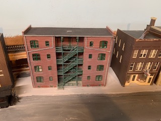 Parkview Terrace Background Building - Kit -- HO Scale Model Railroad ...