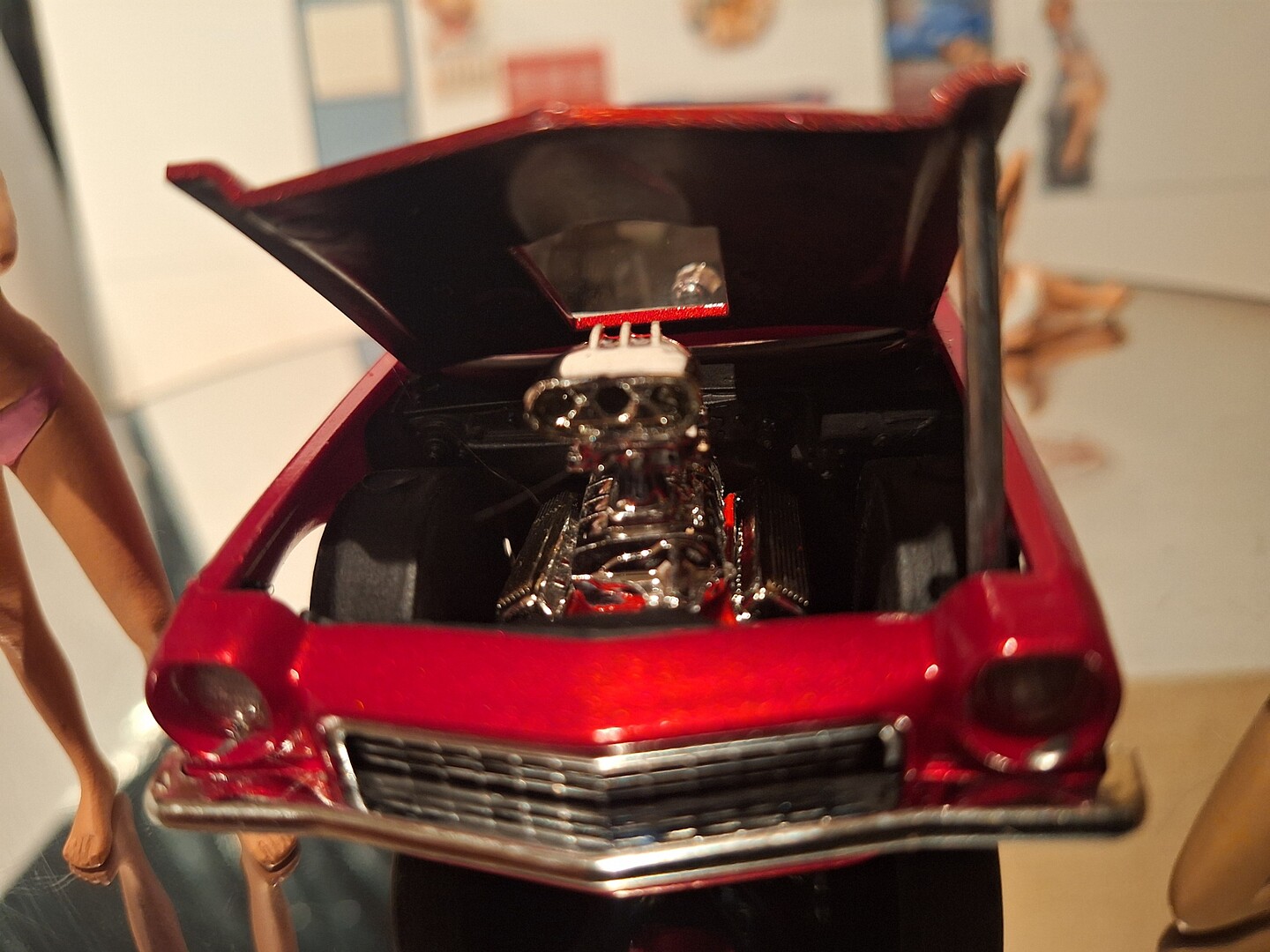 1972 Chevy Vega Pro Stock -- Plastic Model Car Vehicle Kit -- 1/25 ...