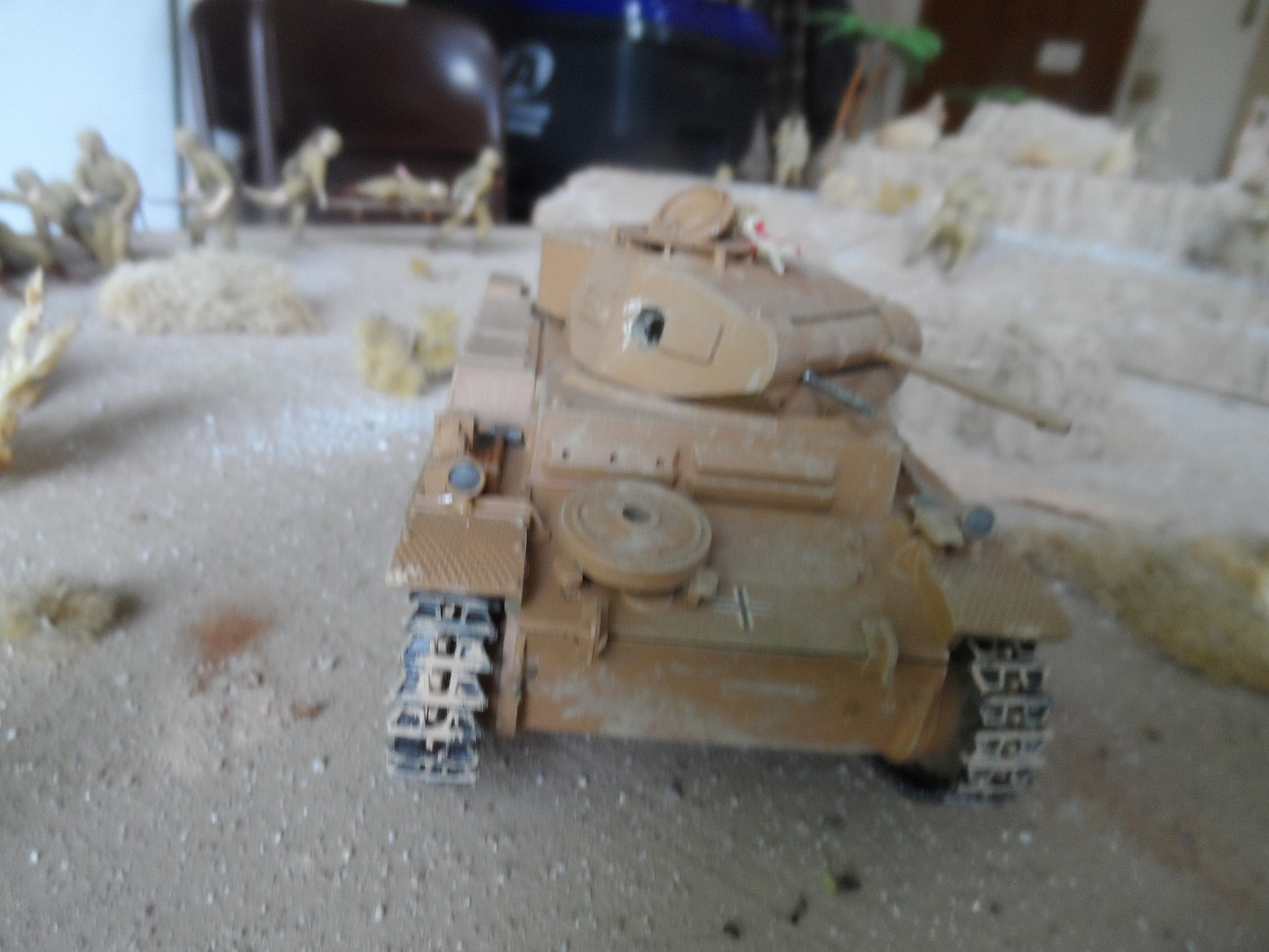 German Panzerkampfwagen II -- Plastic Model Military Vehicle Kit -- 1/ ...