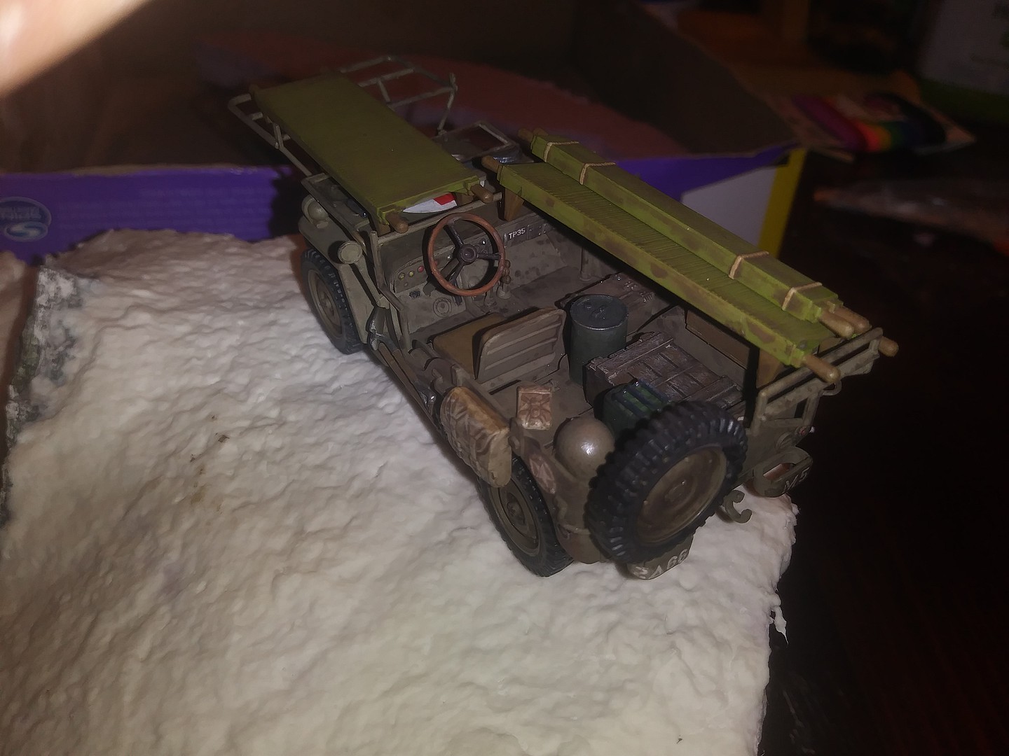 1/4 Ton 4x4 Ambulance Jeep D-Day -- Plastic Model Military Vehicle Kit ...