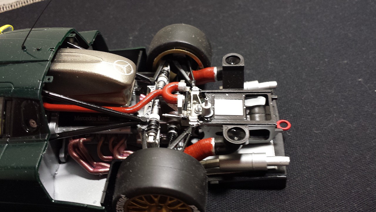 Mercedes CLK-GTR Racecar LeMans -- Plastic Model Car Kit -- 1/24 Scale ...