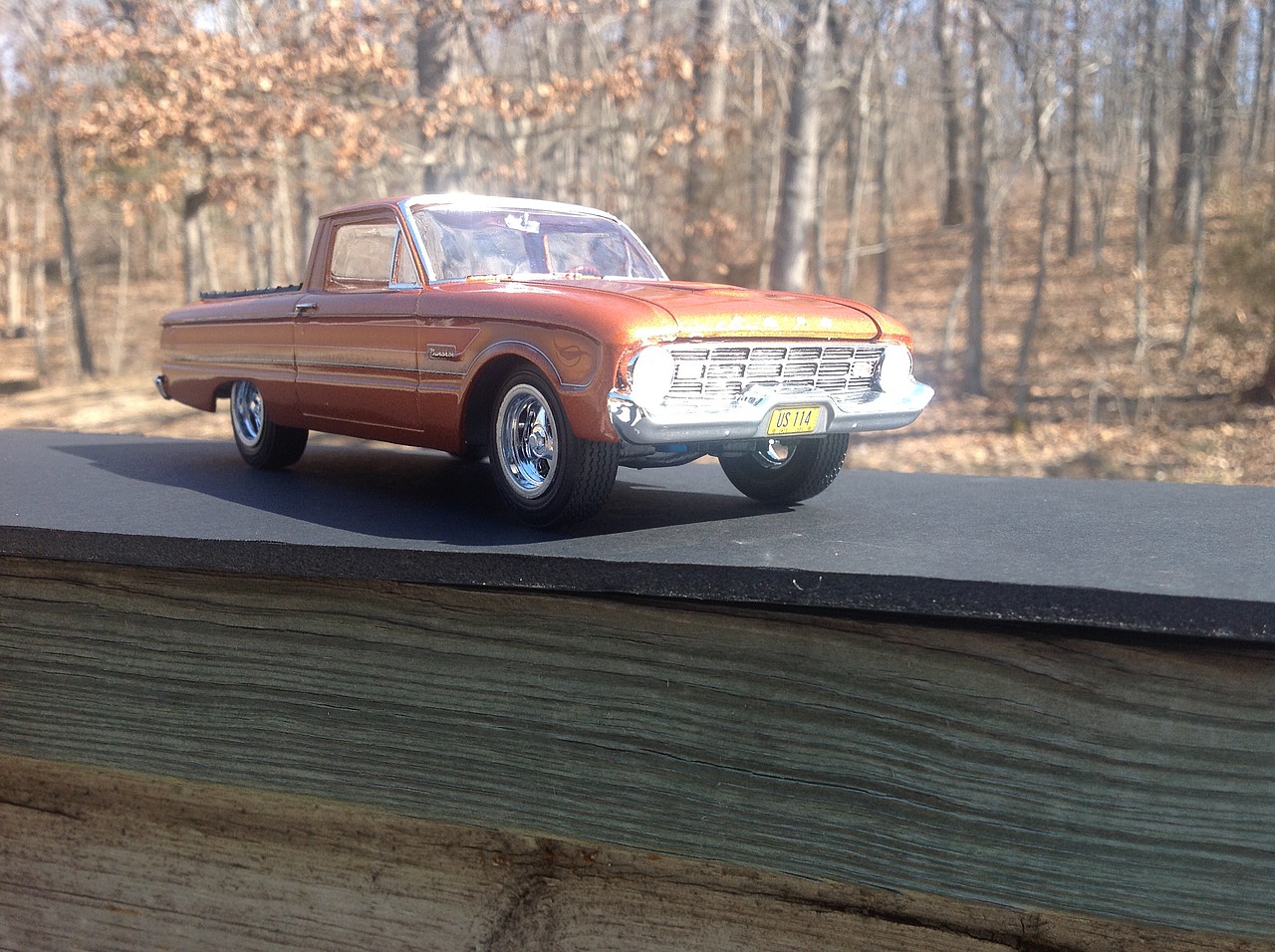 1960 FORD RANCHERO OHIO GEO -- Plastic Model Car Truck Vehicle Kit -- 1 ...