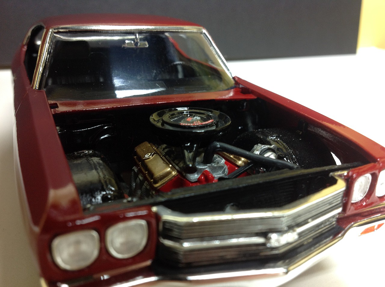 Jack Reacher's 1970 Chevy Chevelle SS -- Plastic Model Car Kit -- 1/25 ...