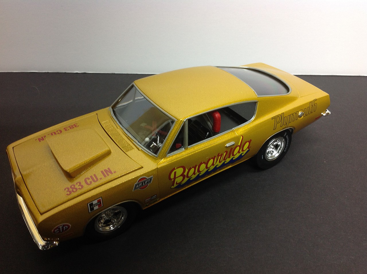 Gallery Pictures MPC 1969 Plymouth Barracuda Plastic Model Car Kit 1/25 ...