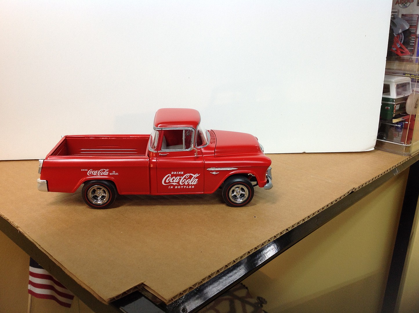 1955 Chevy Cameo Pickup (Coca-Cola) -- Plastic Model Car Kit -- 1/25 ...