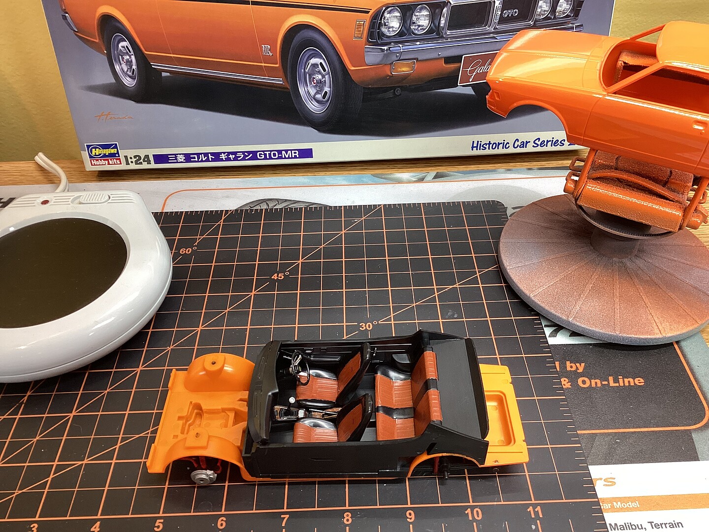 Doge Colt Challenger GTO-MR (Mitsubishi Galant) Car -- Plastic Model ...