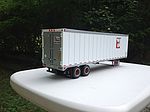 AMT Big Rig Semi Trailer Plastic Model Trailer Kit 1/25 Scale #1164