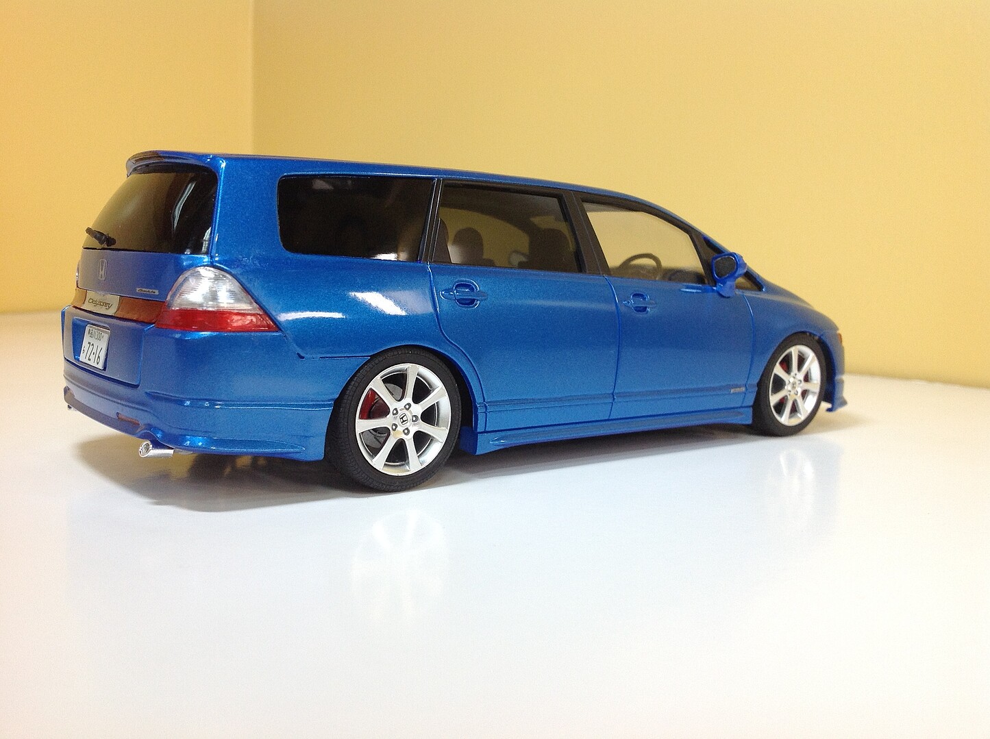 2006 Honda RB1 Odyssey Mini Van -- Plastic Model Car Vehicle Kit -- 1/24 Scale -- #57384 ...