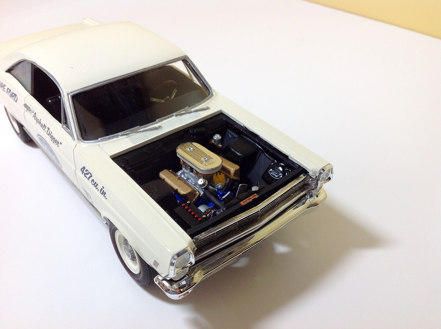 1966 Ford Fairlane 427 -- Plastic Model Car Truck Vehicle Kit -- 1/25 ...