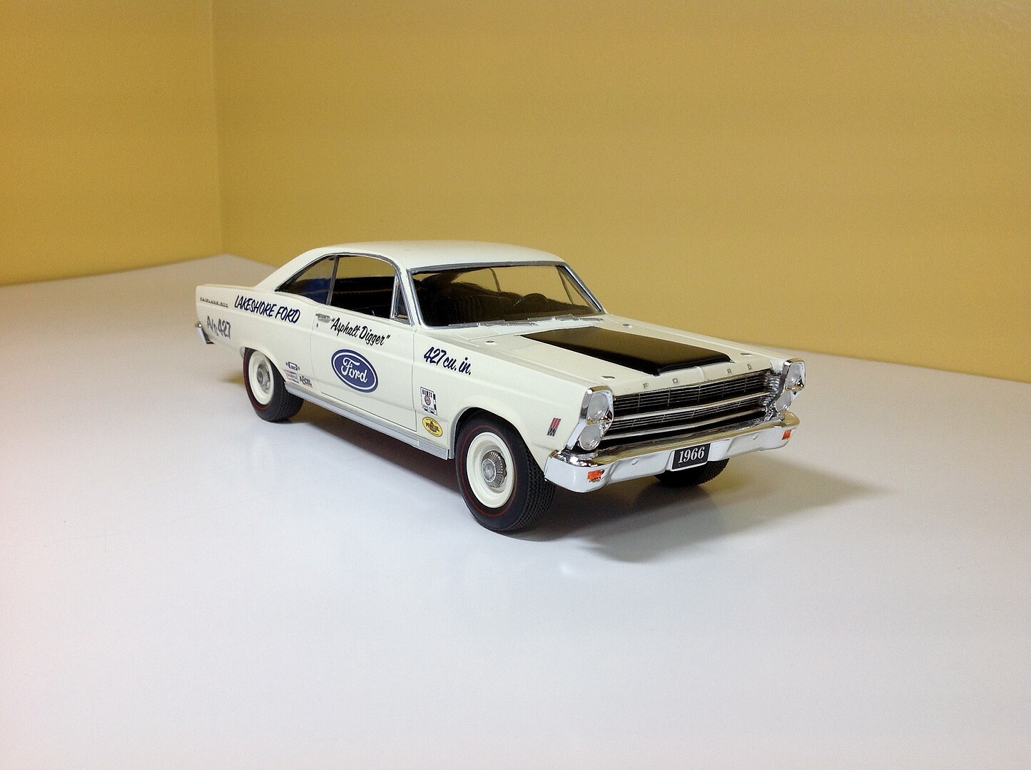 1966 Ford Fairlane 427 -- Plastic Model Car Truck Vehicle Kit -- 1/25 ...