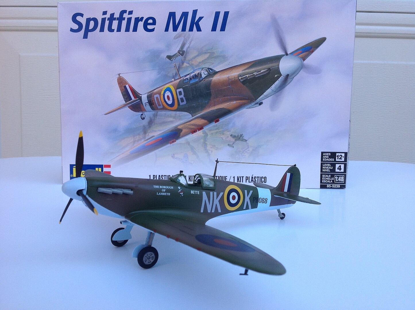 Spitfire Mk-II -- Plastic Model Airplane Kit -- 1/48 Scale -- #855239 pictures by kshoopman ...