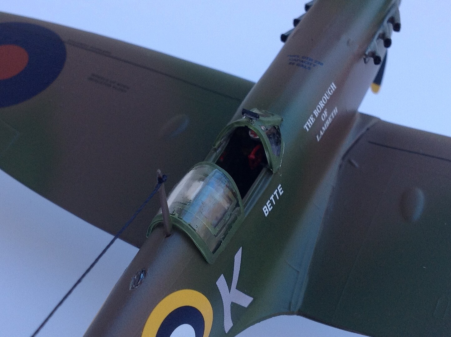 Spitfire Mk-II -- Plastic Model Airplane Kit -- 1/48 Scale -- #855239 pictures by kshoopman ...