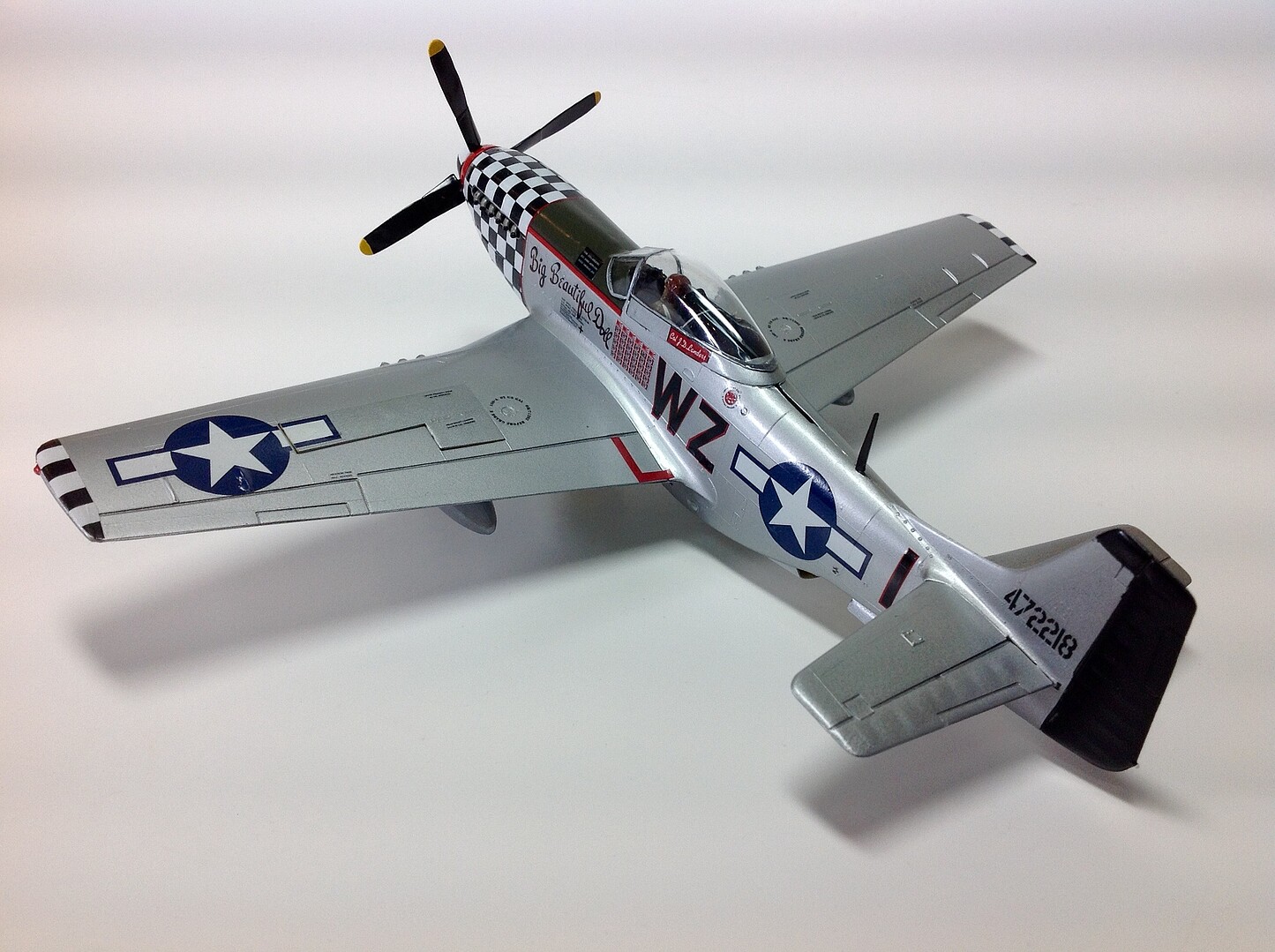 P-51D Mustang -- Plastic Model Airplane Kit -- 1/48 Scale -- #855241 ...