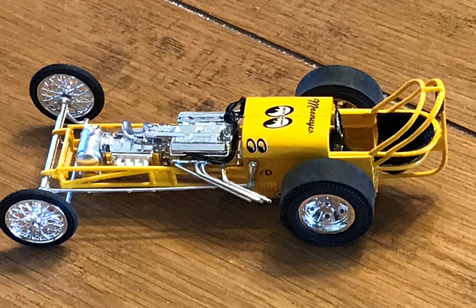 Mooneyes Dragster -- Plastic Model Car Kit -- 1/25 Scale -- #1223 ...