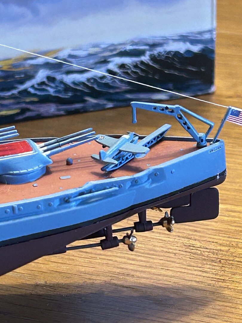 USS Arizona BB-39 -- Plastic Model Military Ship Kit -- 1/700 Scale ...