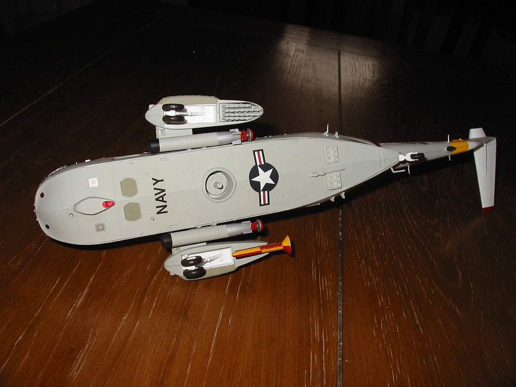 SH3H Sea King Helicopter -- Plastic Model Helicopter -- 1/48 Scale ...