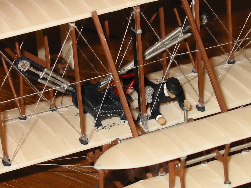 Wright Flyer 1st Powered Flight -- Plastic Model Airplane Kit -- 1/39 ...