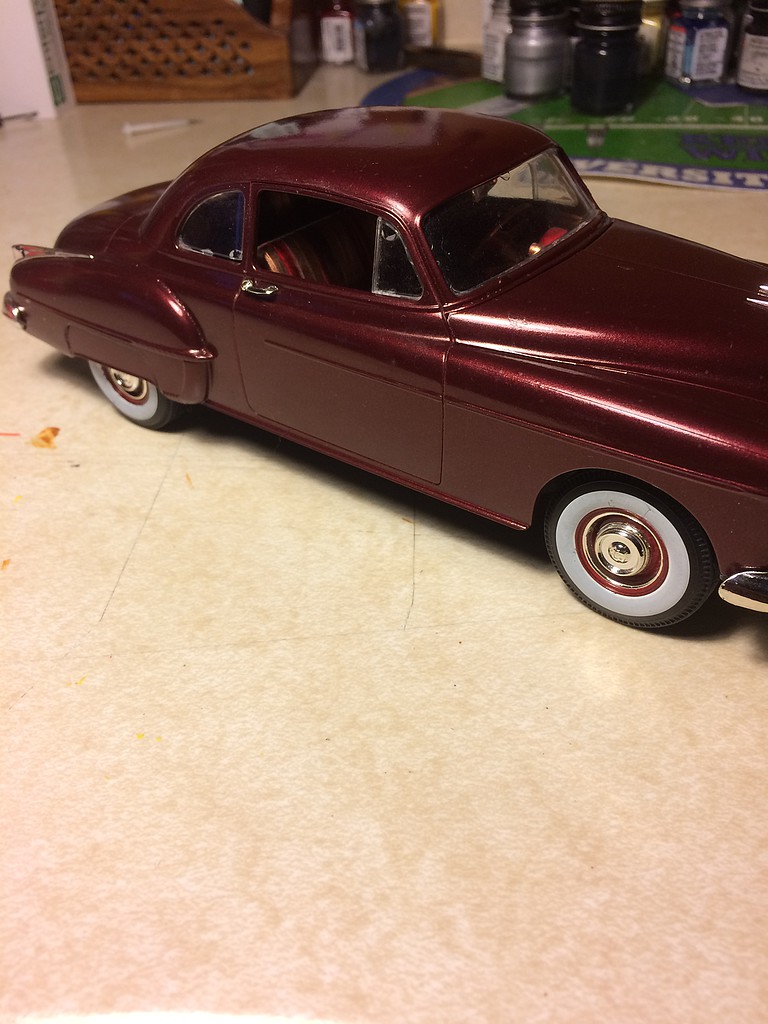 1950 Olds Custom -- Plastic Model Car Kit -- 1/25 Scale -- #854022 ...