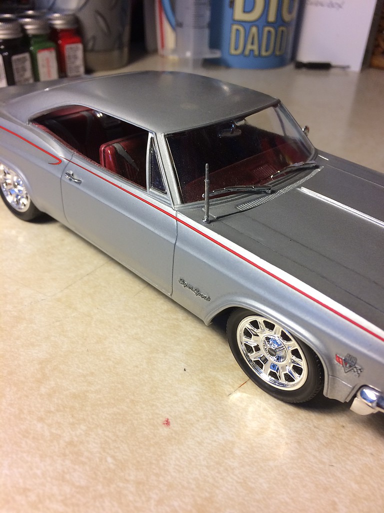 1965 Chevy Impala -- Plastic Model Car Kit -- 1/25 Scale -- #85-4190 ...